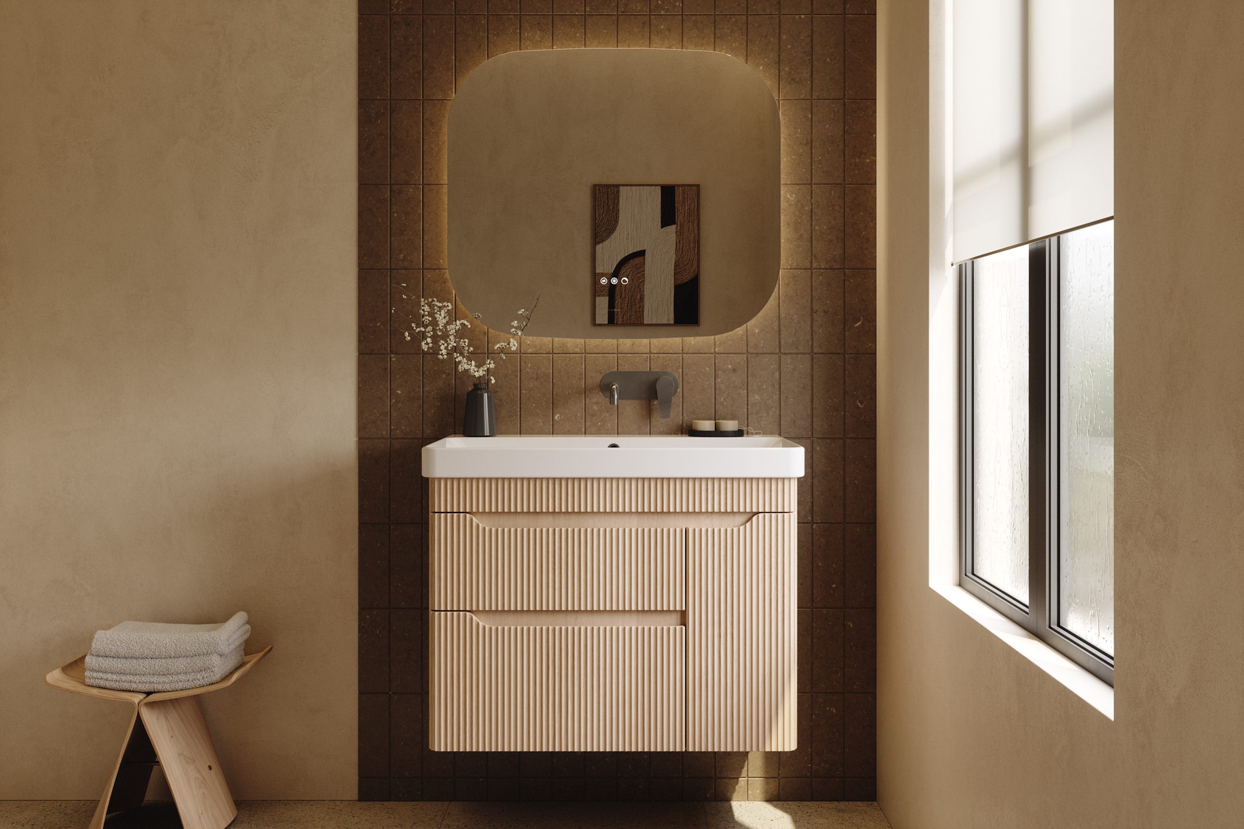 Fiora Base Skirt 790 x 456 x 16mm - Calypso Bathroom Furniture